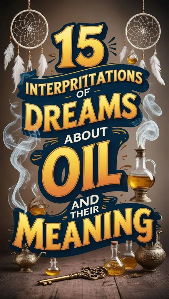 15 Interpretations of Dreams About Oil and Their Meaning - Bed Guides