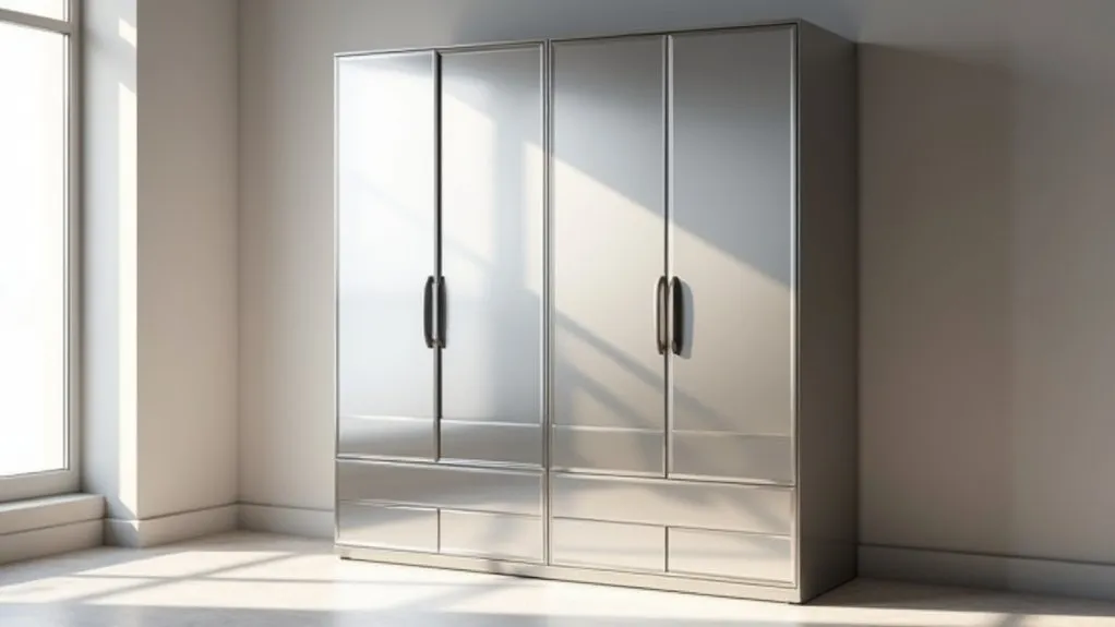 10+ Best Metal Wardrobe Armoires for a Sleek and Modern Bedroom in 2025 ...