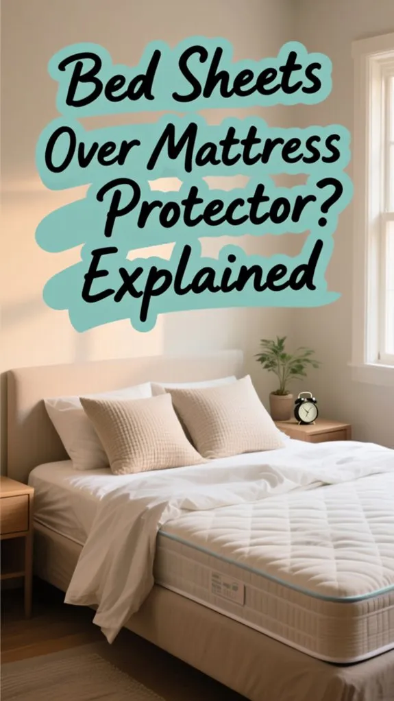 Do You Put Bed Sheets Over a Mattress Protector? Explained - Bed Guides