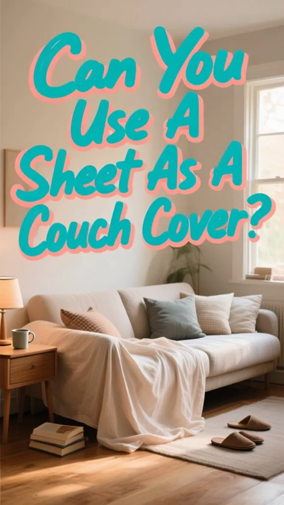 Can You Use A Sheet As A Couch Cover: Simple, Budget Fix