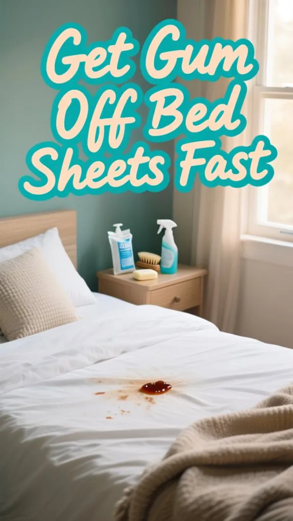 How To Get Gum Off Bed Sheets: Remove Stains Quickly