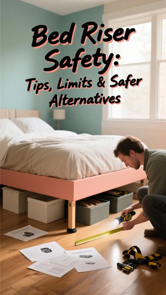 Are Bed Risers Safe: Tips, Limits & Safer Alternatives?